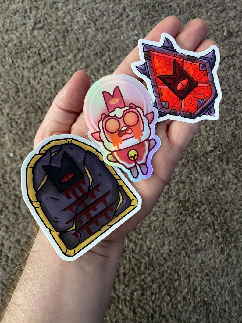 Cult of the Lamb Stickers - Etsy