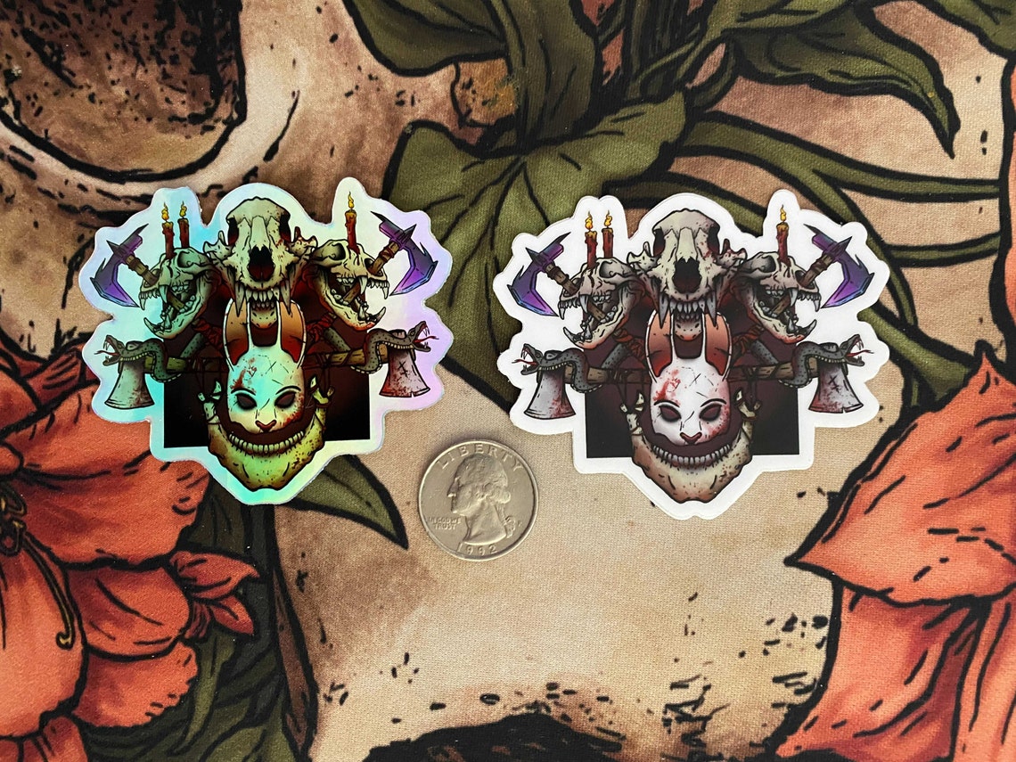 Dead by Daylight the Huntress Sticker | Etsy