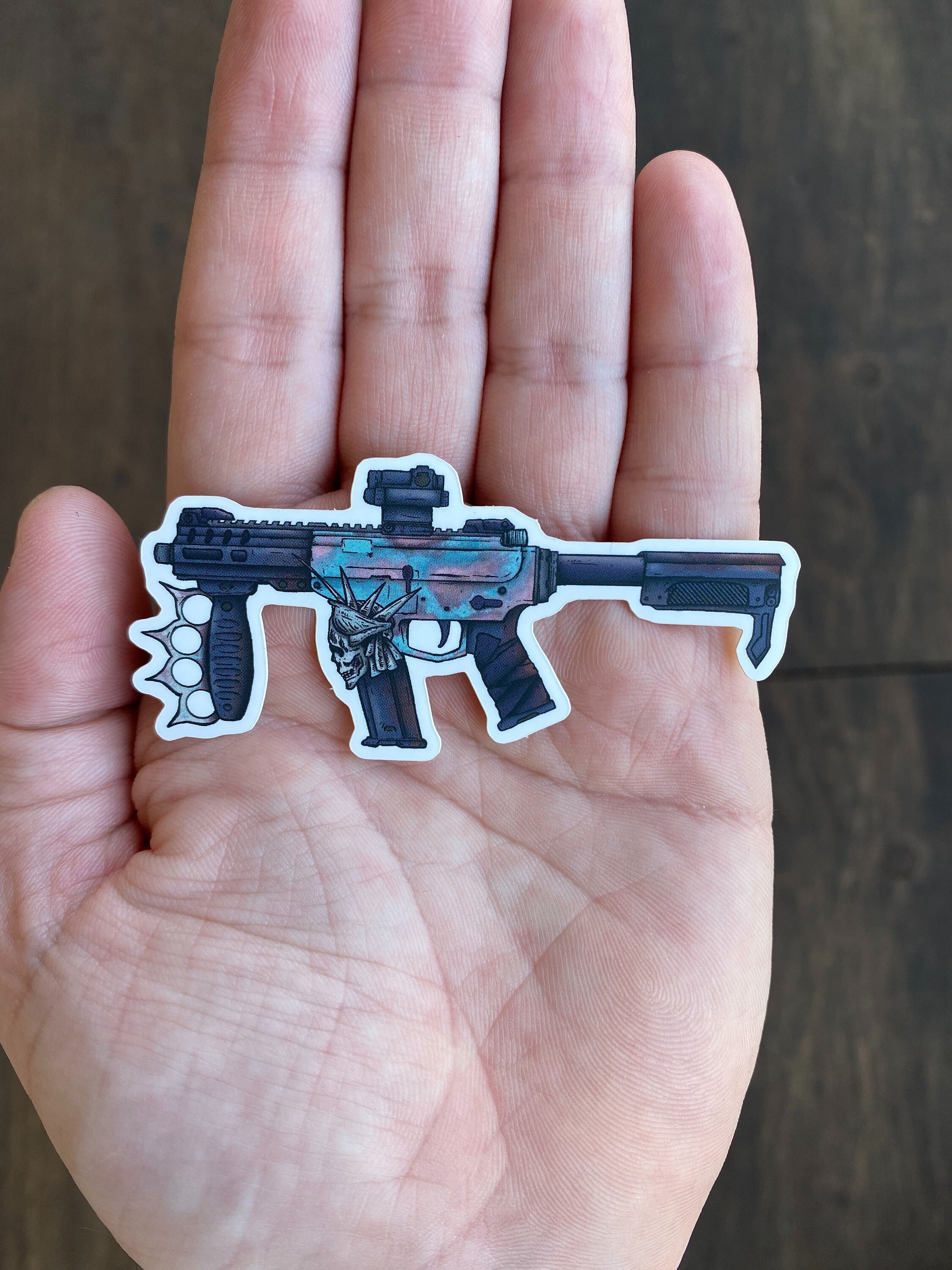 The Division Lady Death Sticker | Etsy