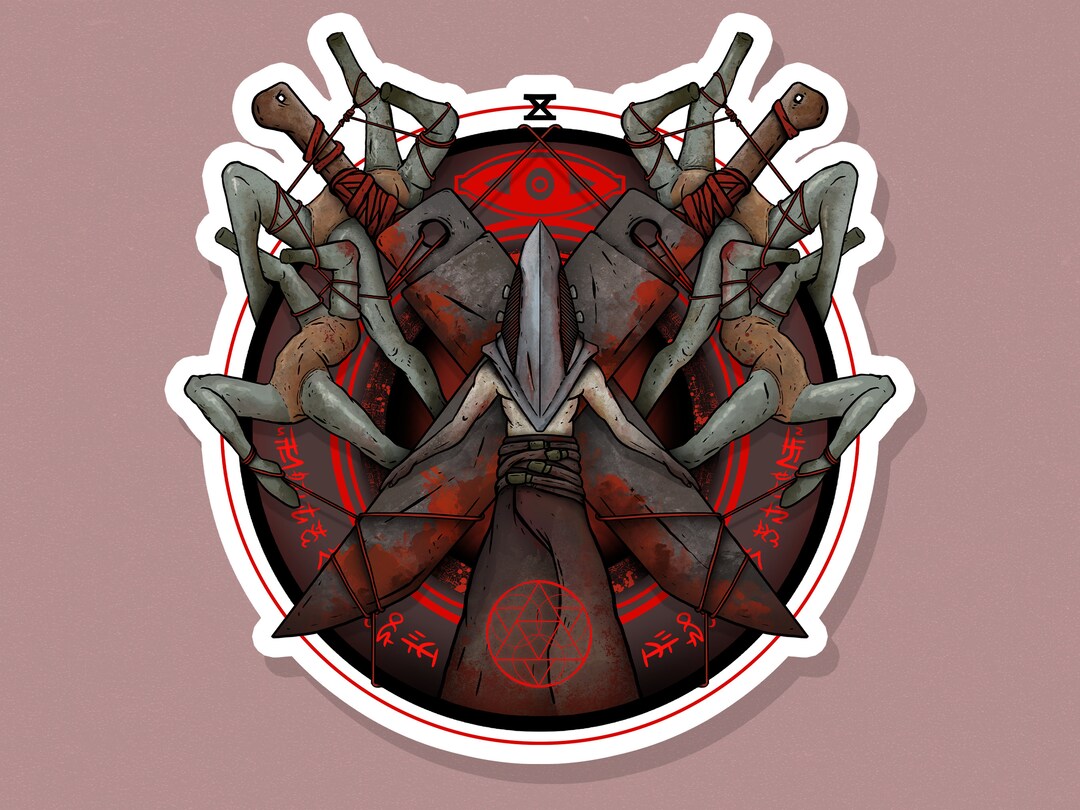 Pyramid Head Sticker - Etsy