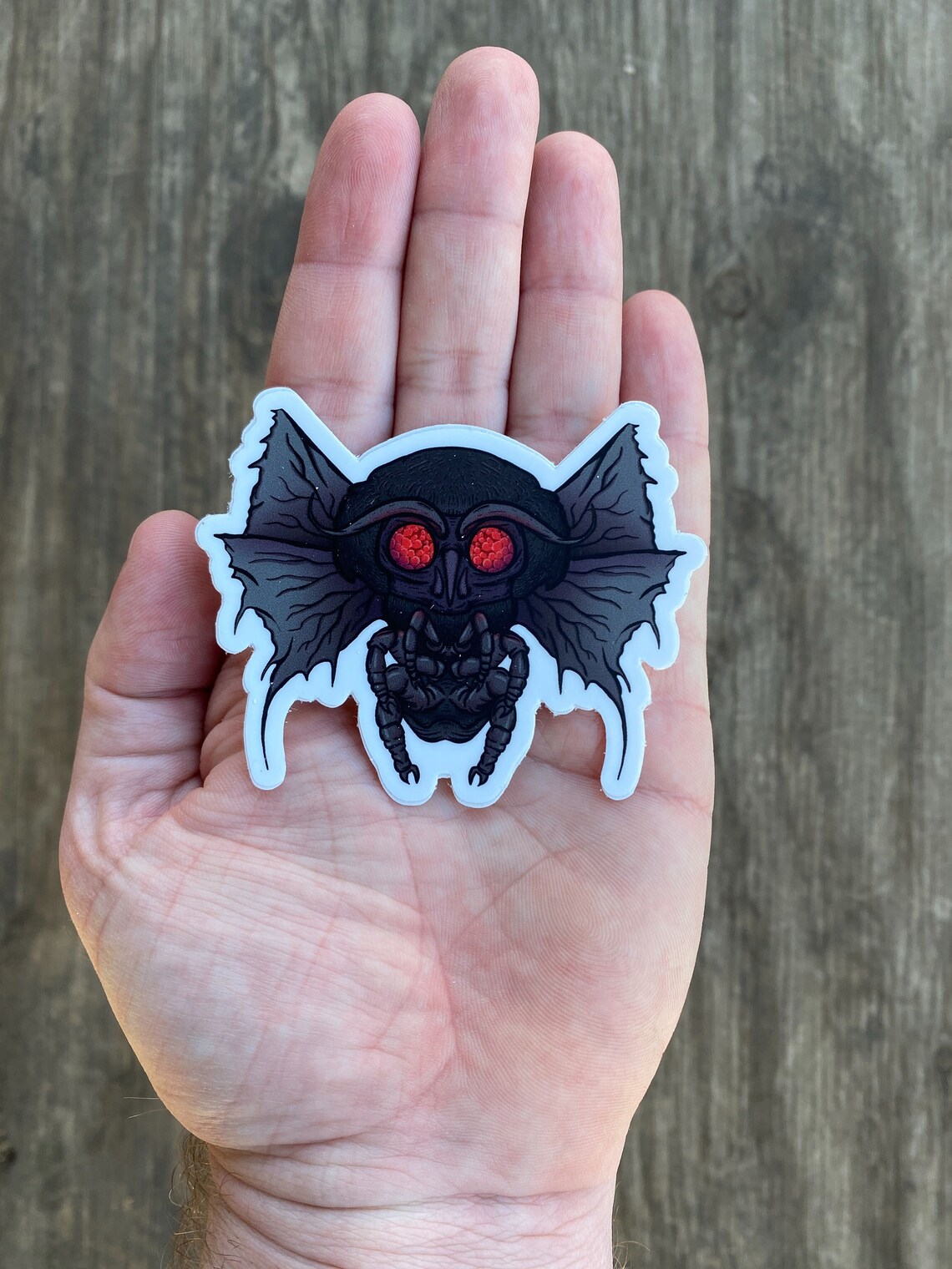 Fallout Mothman Sticker - Etsy