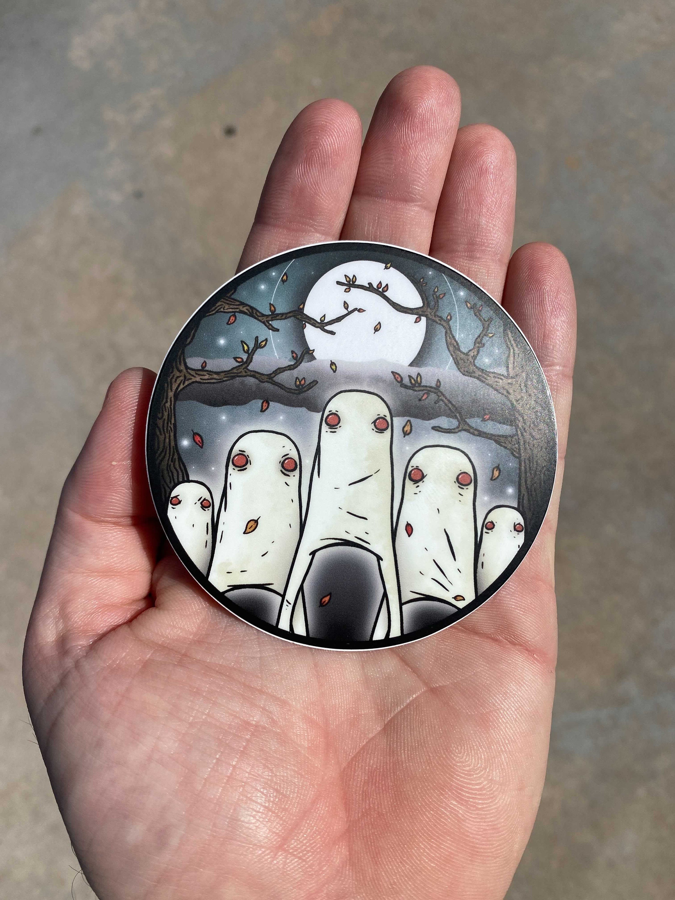 Fresno Nightcrawlers Cryptid Stickers (regular & Holographic) - Etsy