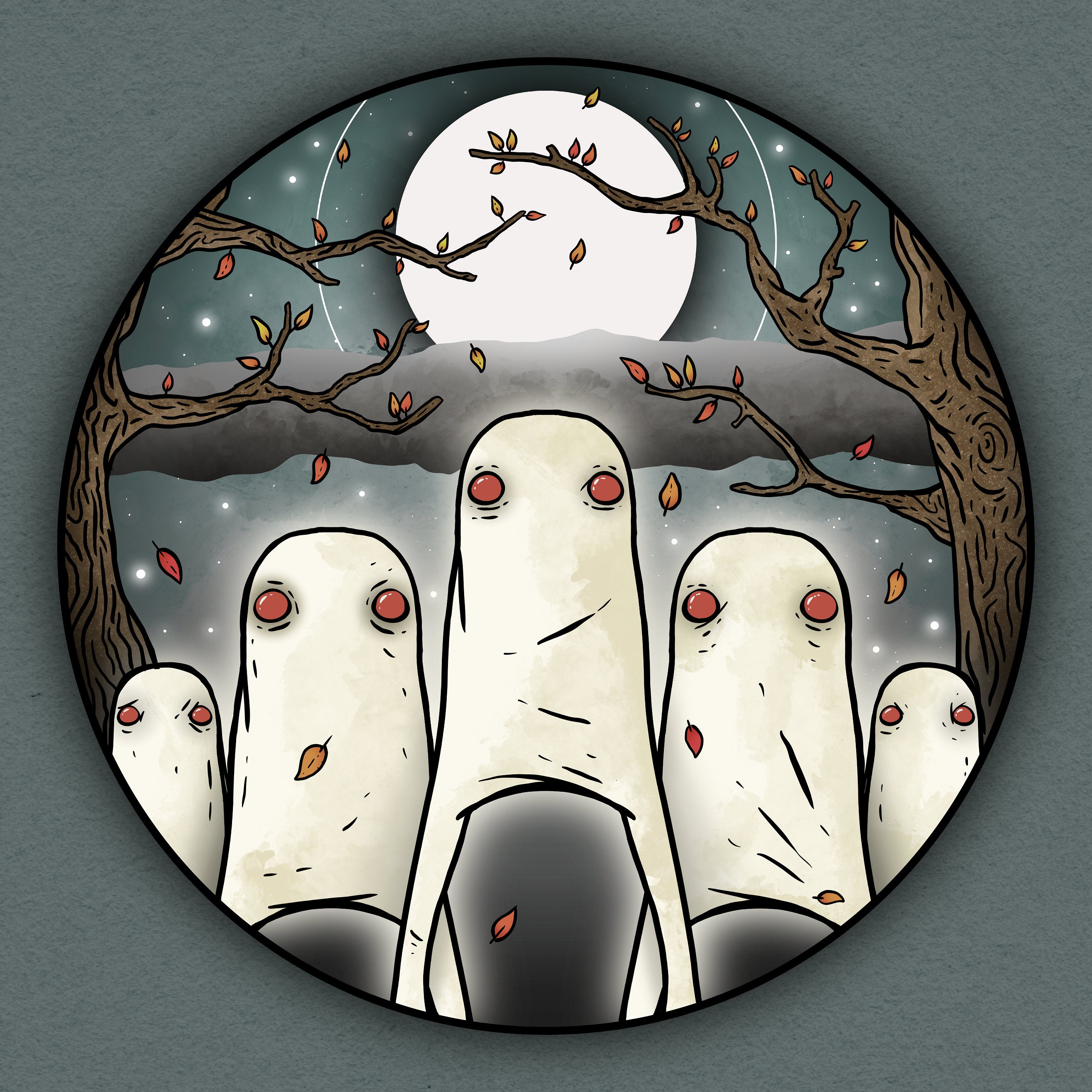 Fresno Nightcrawlers Cryptid Stickers regular & holographic | Etsy