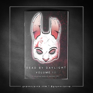Dead by Daylight Coloring Book (NEW VERSION) - Etsy