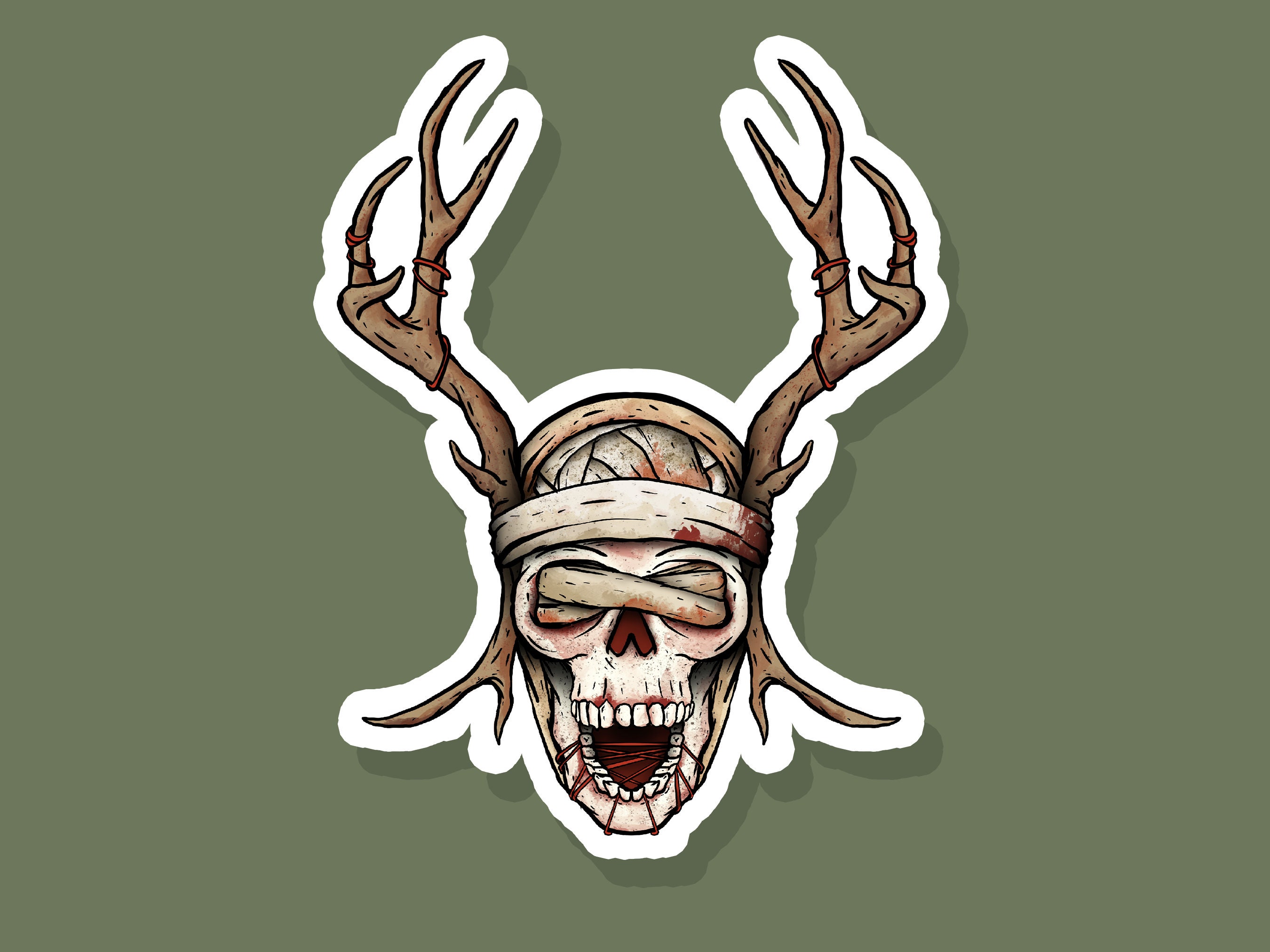 Fallout - Mothman Cult Wrappings Sticker - Etsy