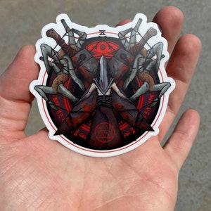 Pyramid Head Sticker | Etsy