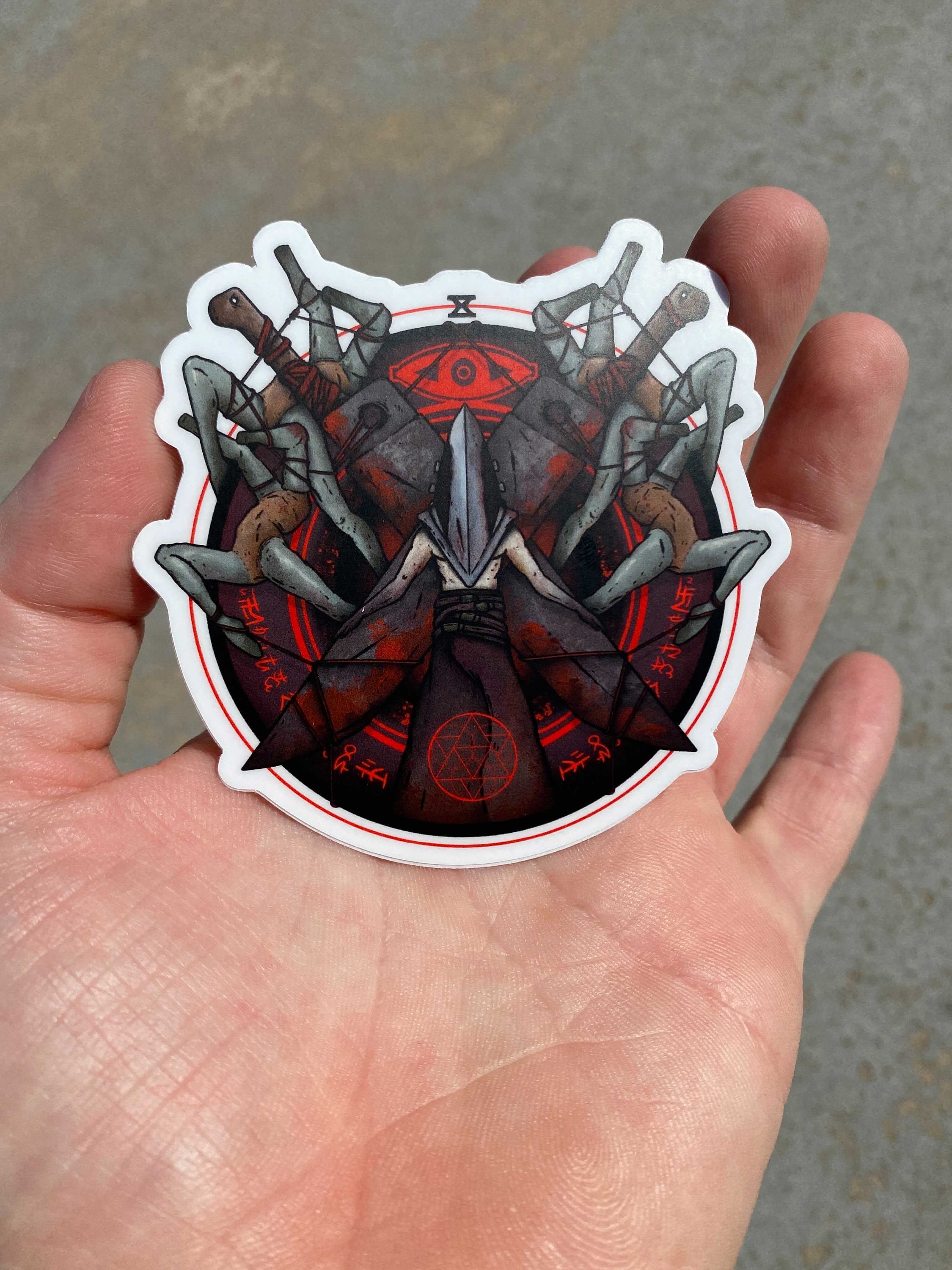 Pyramid Head Sticker | Etsy