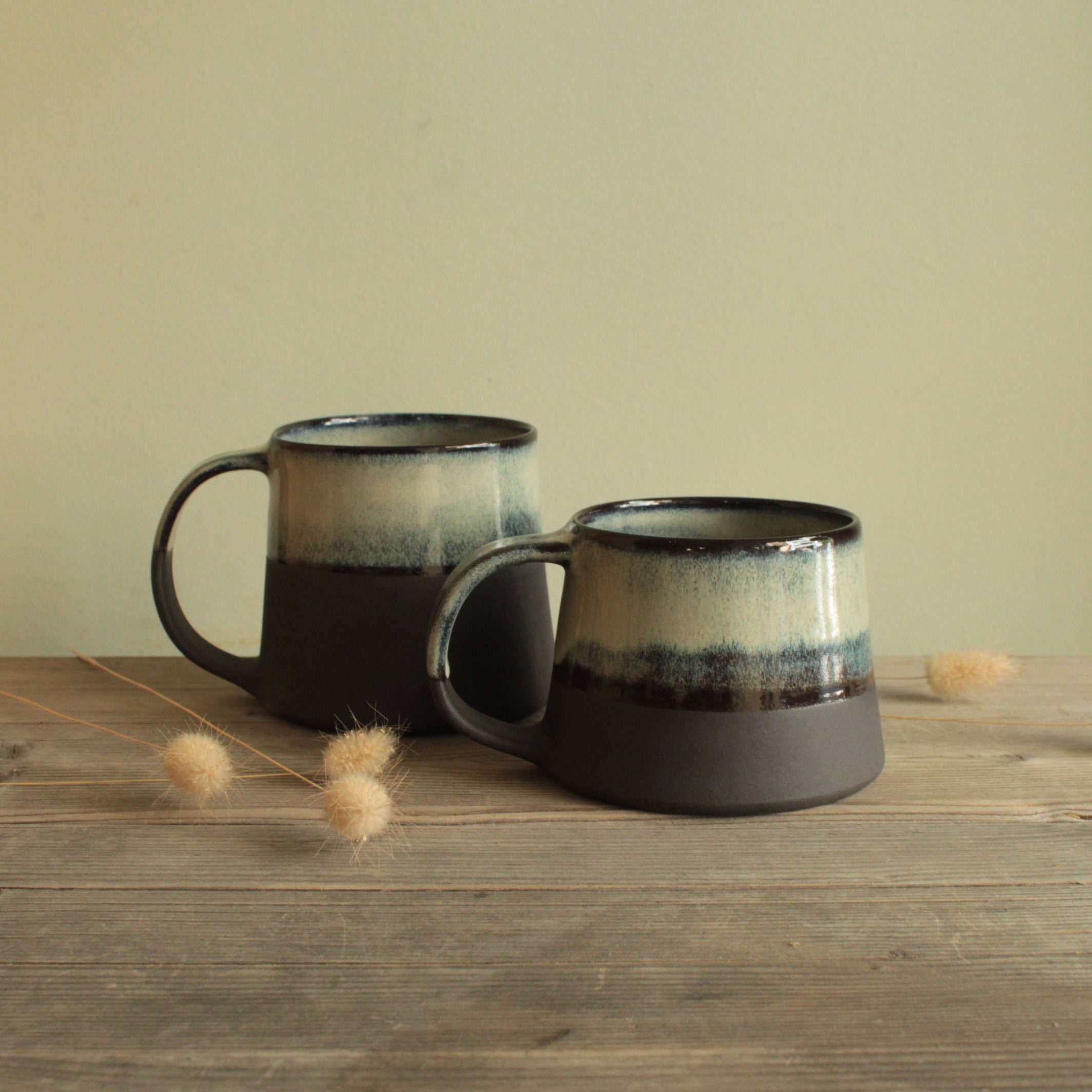 300/400ml Handmade Ceramic Mug, Ceramic Coffee Cup, Minimalist Coffee ...