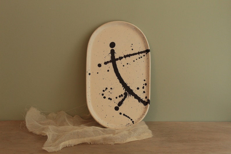 Handmade Ceramic Serving Platter Cream White Plate Ceramic - Etsy