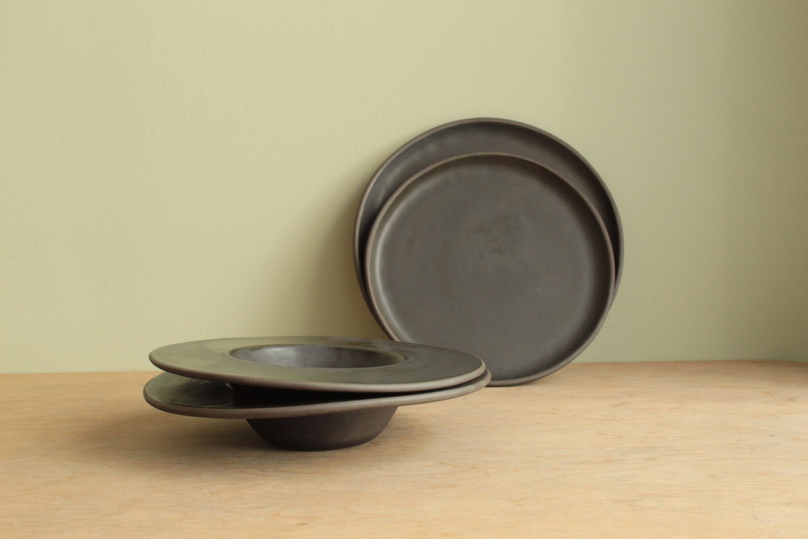 Set of 2 Ceramic Side Plates Handmade Ceramic Plates | Etsy