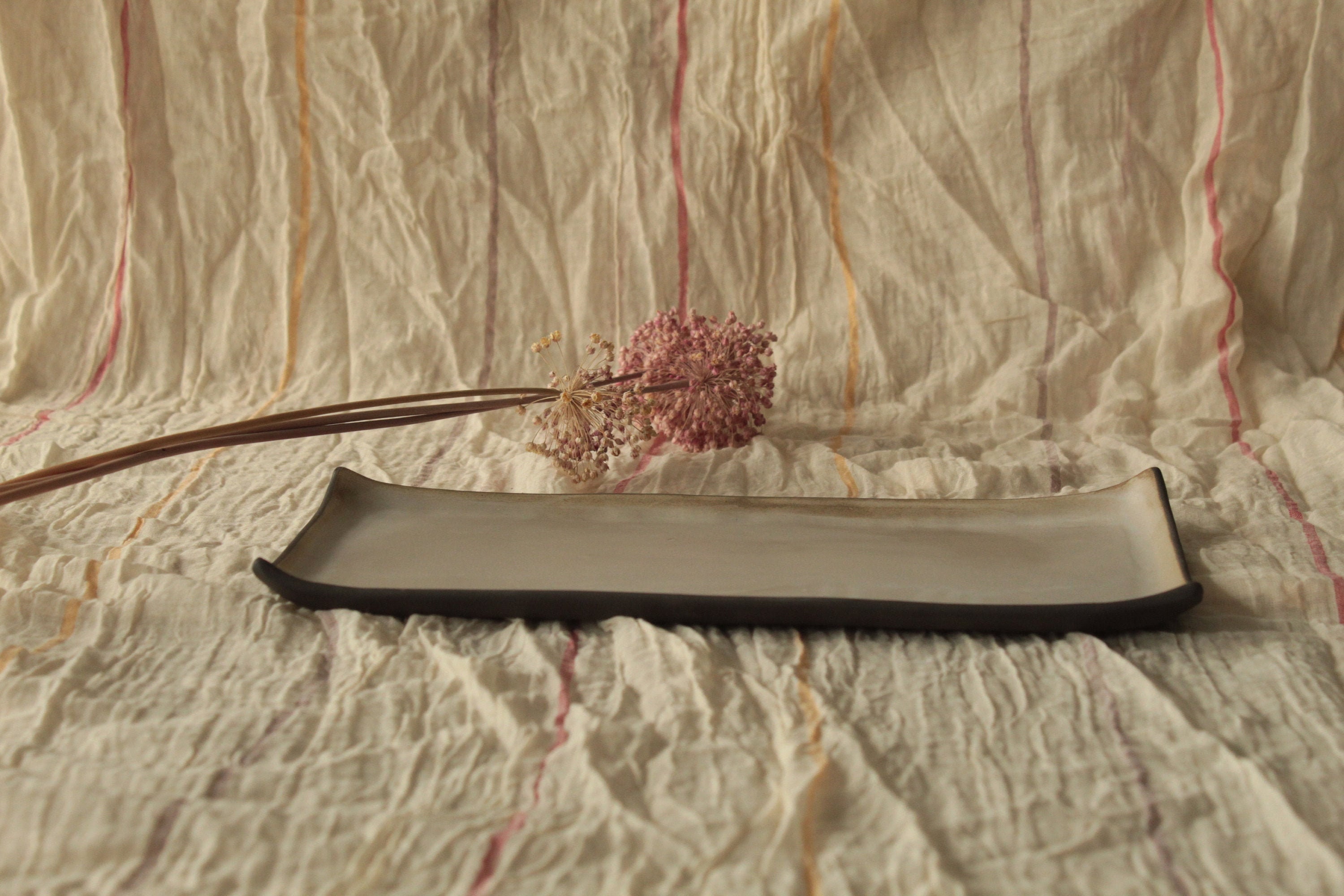 Handmade Ceramic Serving Platter Cream White Plate Ceramic - Etsy