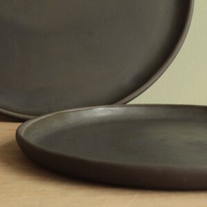 Set of 2 Ceramic Side Plates, Handmade Ceramic Plates, Tableware, Total ...