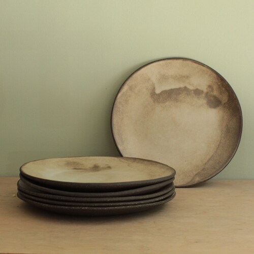 Set of 2 Ceramic Dinner Plates Handmade Ceramic Plates - Etsy