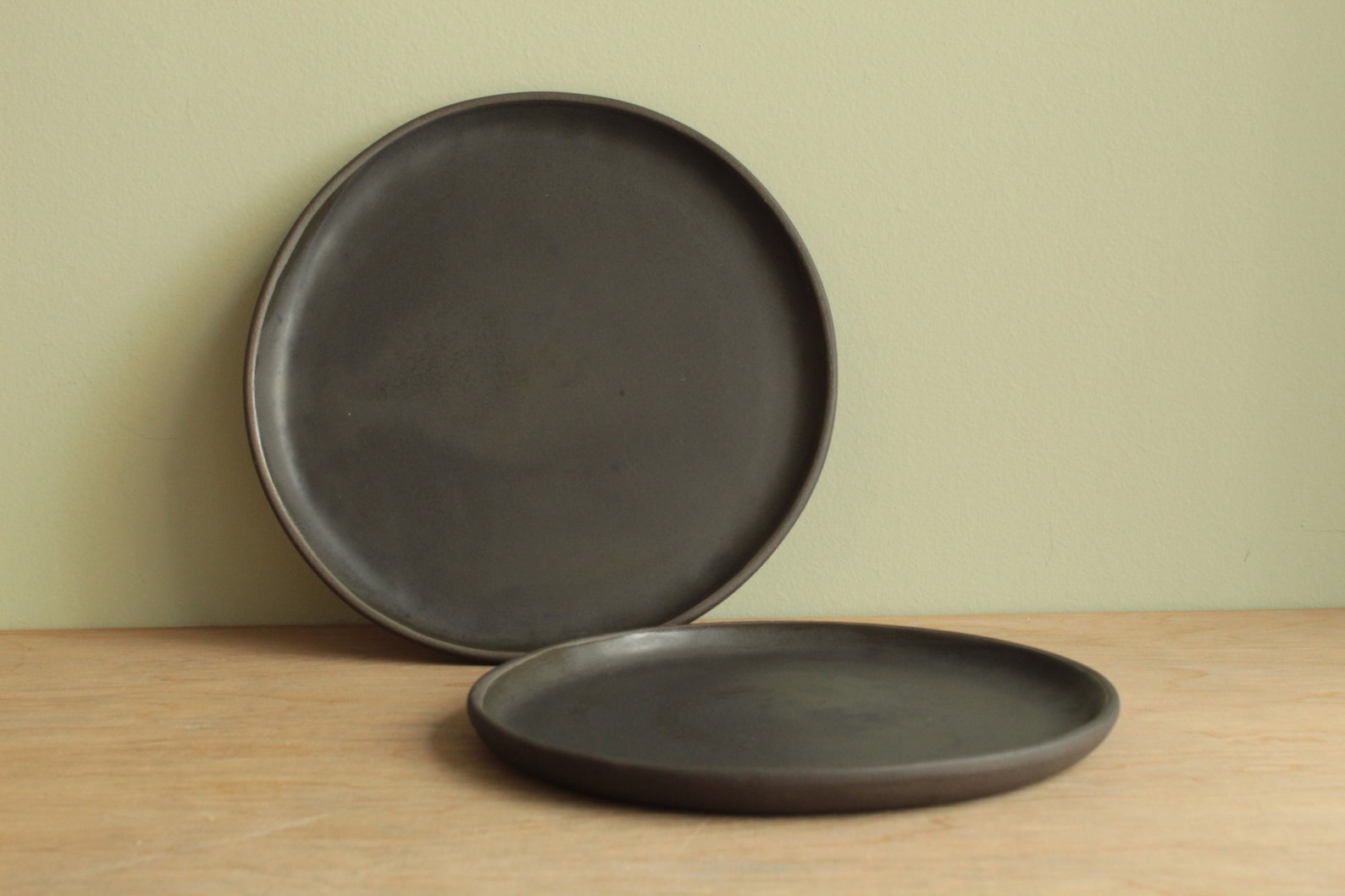 Set of 2 Ceramic Side Plates Handmade Ceramic Plates | Etsy