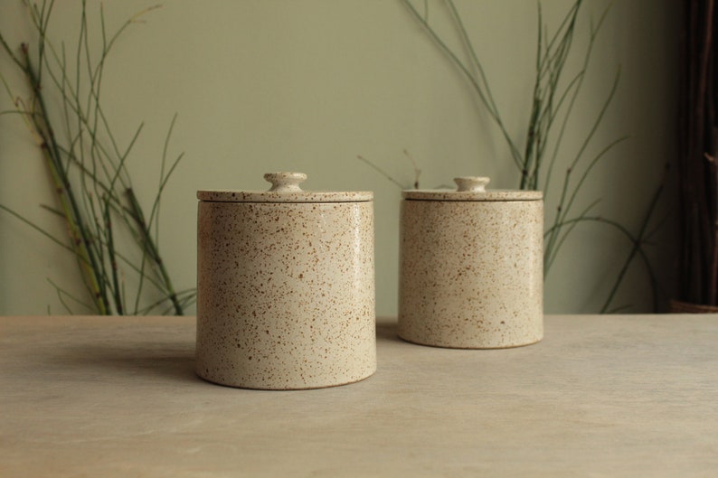 Handmade Cookie Jar Pottery Sugar Pot With Lid Ceramic Jar - Etsy