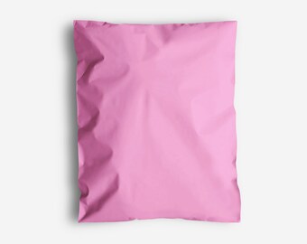 Pink Poly Bags - Etsy
