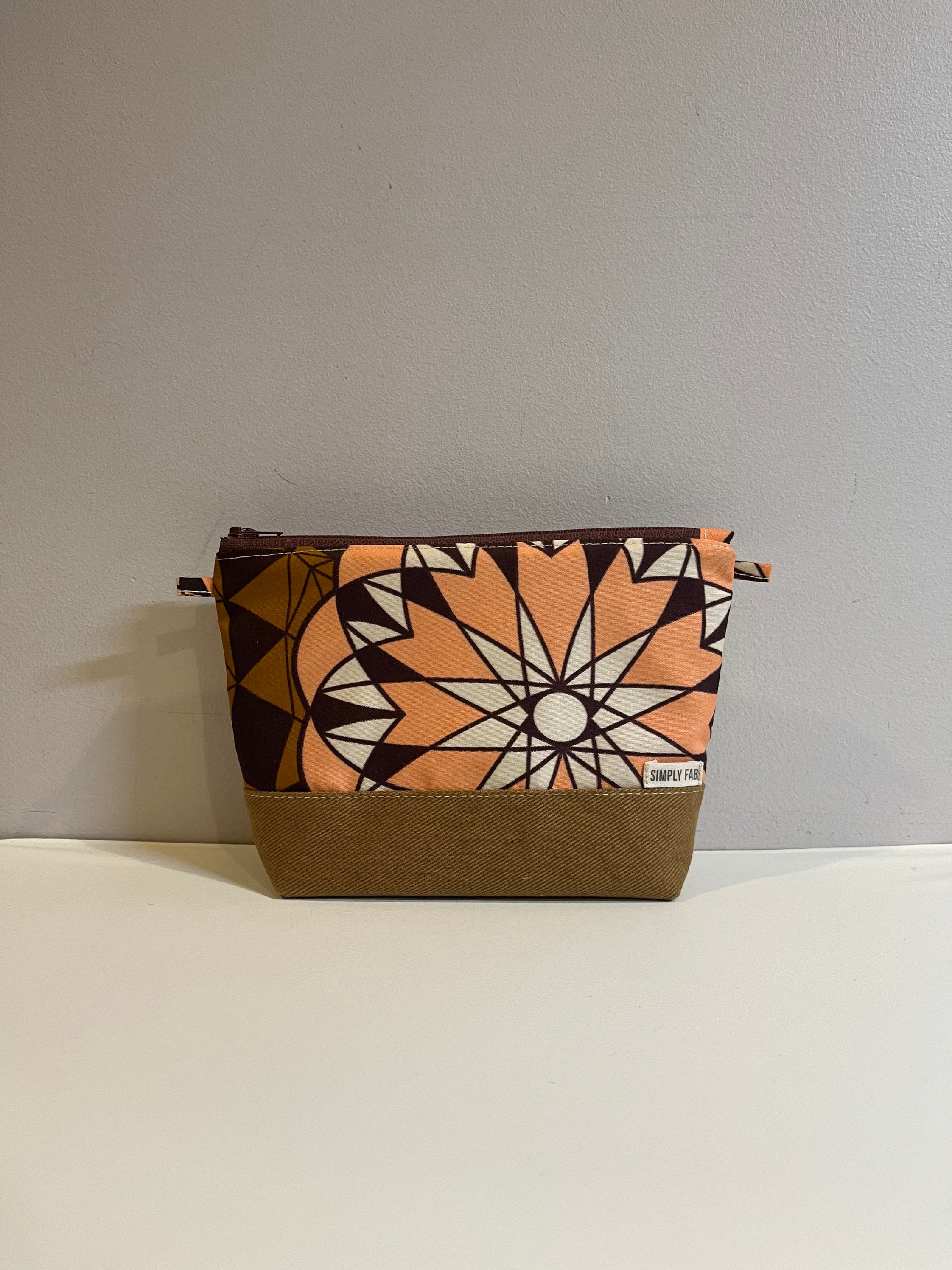 Medium Zippy Pouch// African Print - Etsy