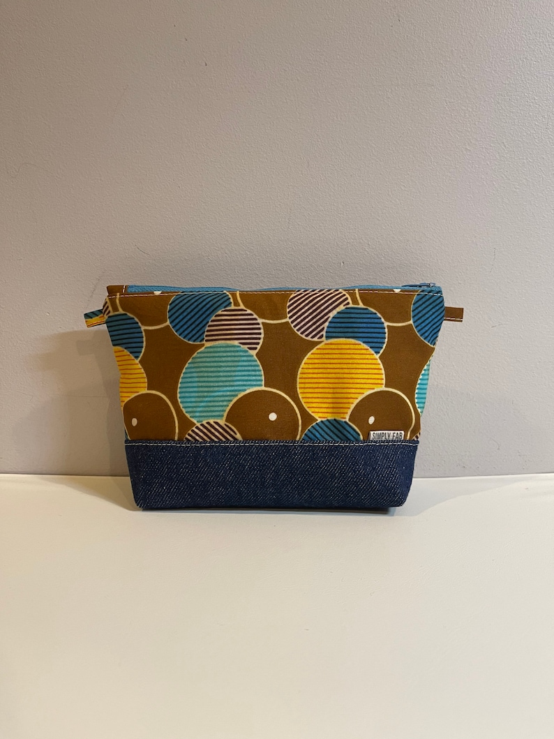 Medium Zippy Pouch// African Print - Etsy