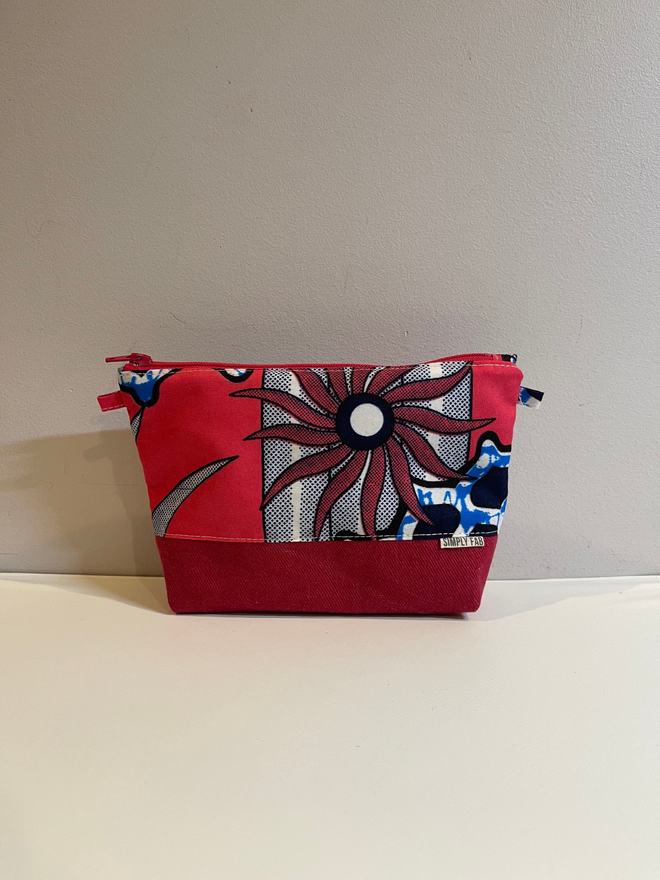 Medium Zippy Pouch// African Print - Etsy