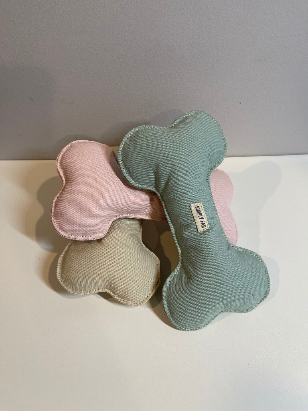 Bone Squeaky Toy//canvas - Etsy