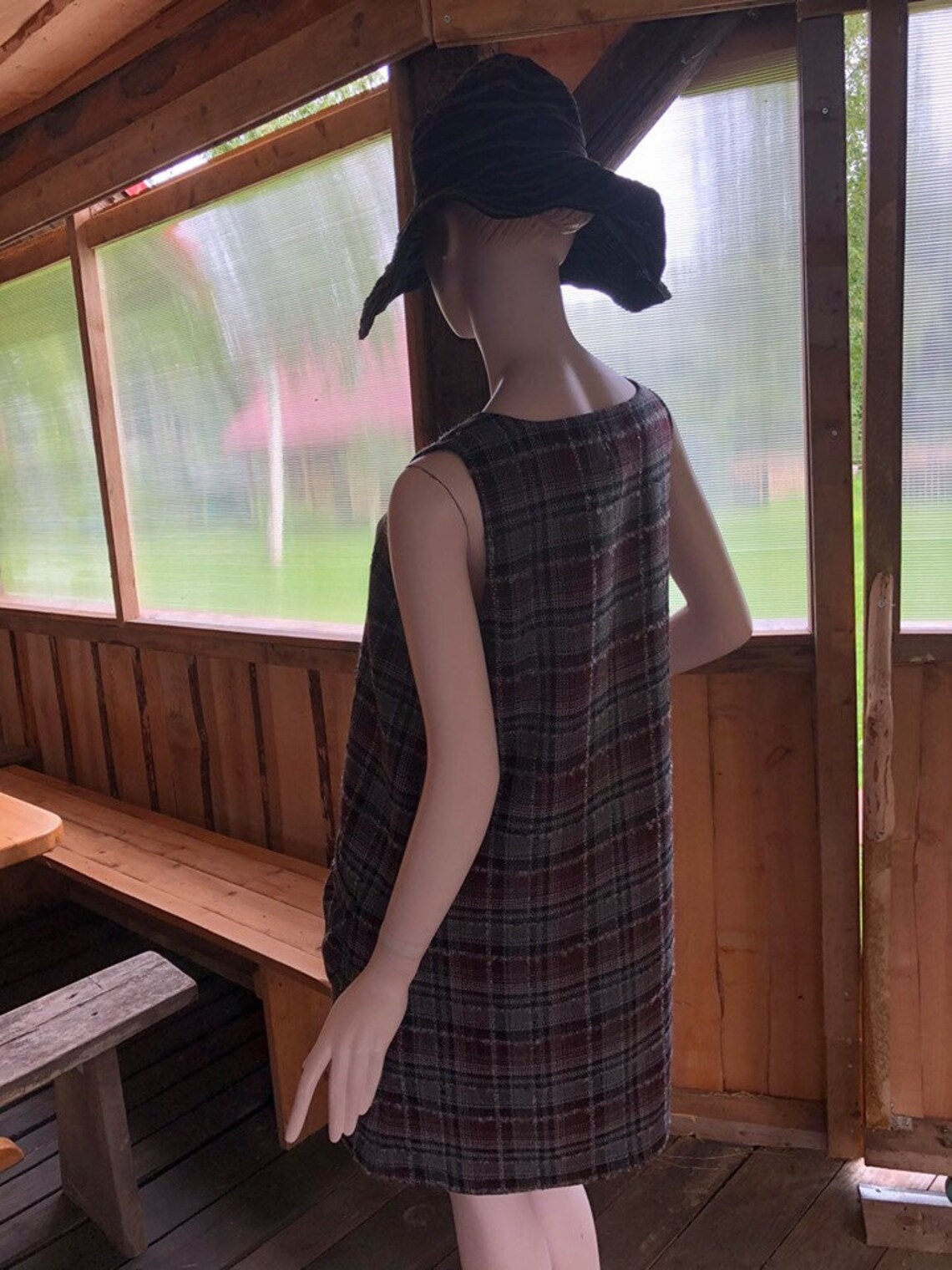 Woolen Tunic Dress 100% Wool Loose Fit and Oversized Tunic - Etsy