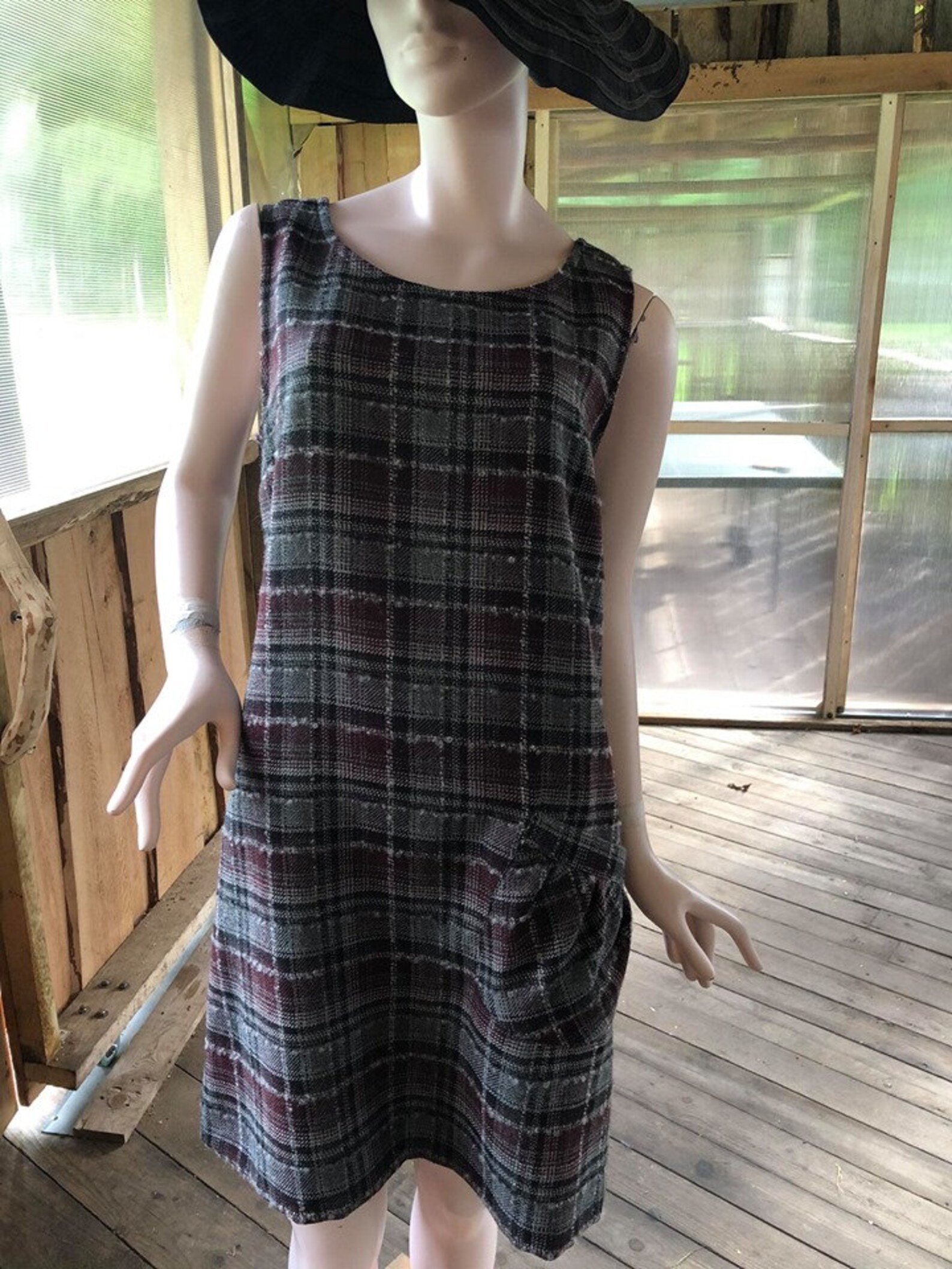 Woolen Tunic Dress 100% Wool Loose Fit and Oversized Tunic - Etsy