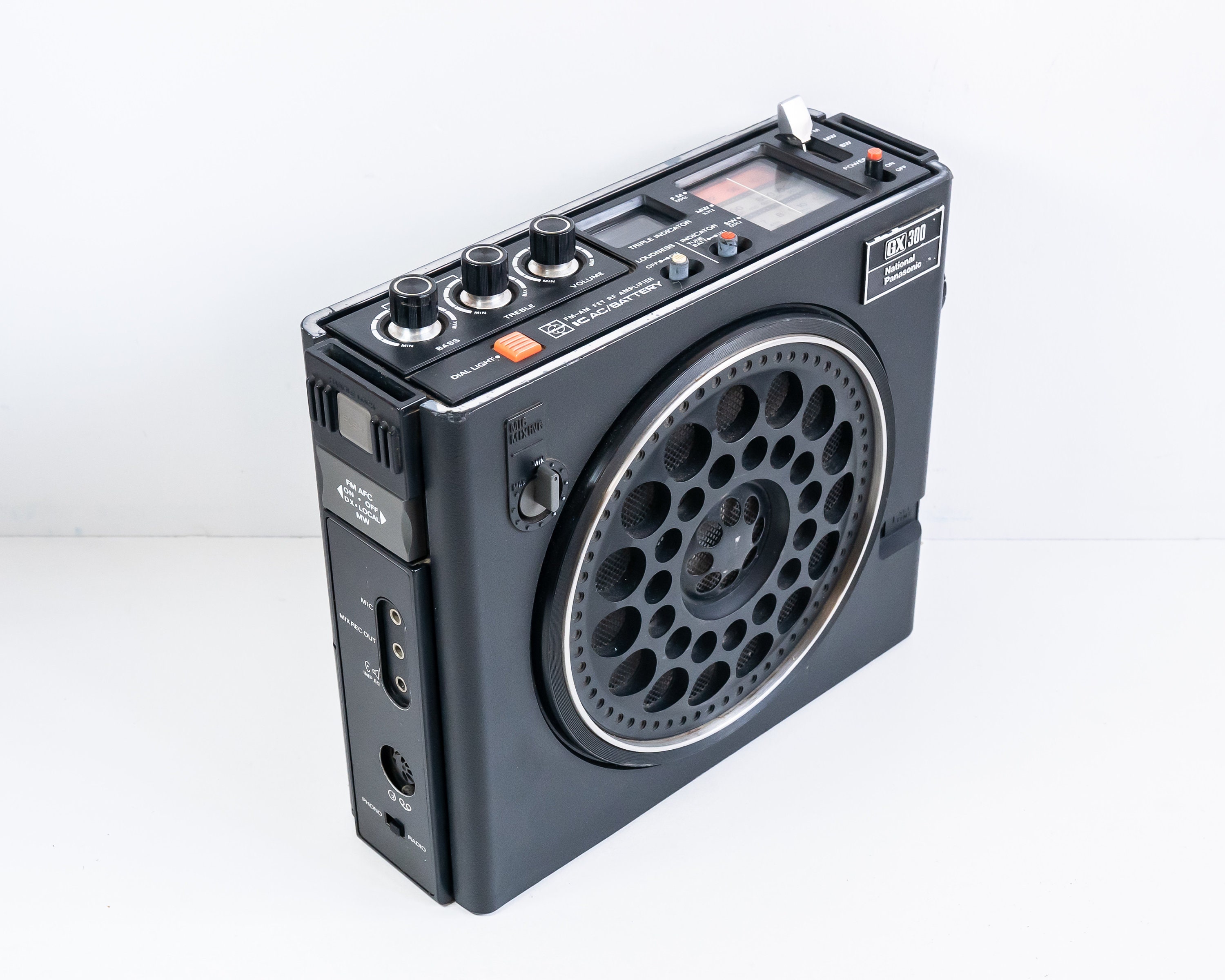1975 NATIONAL PANASONIC GX 300 Made in Japan Black - Etsy