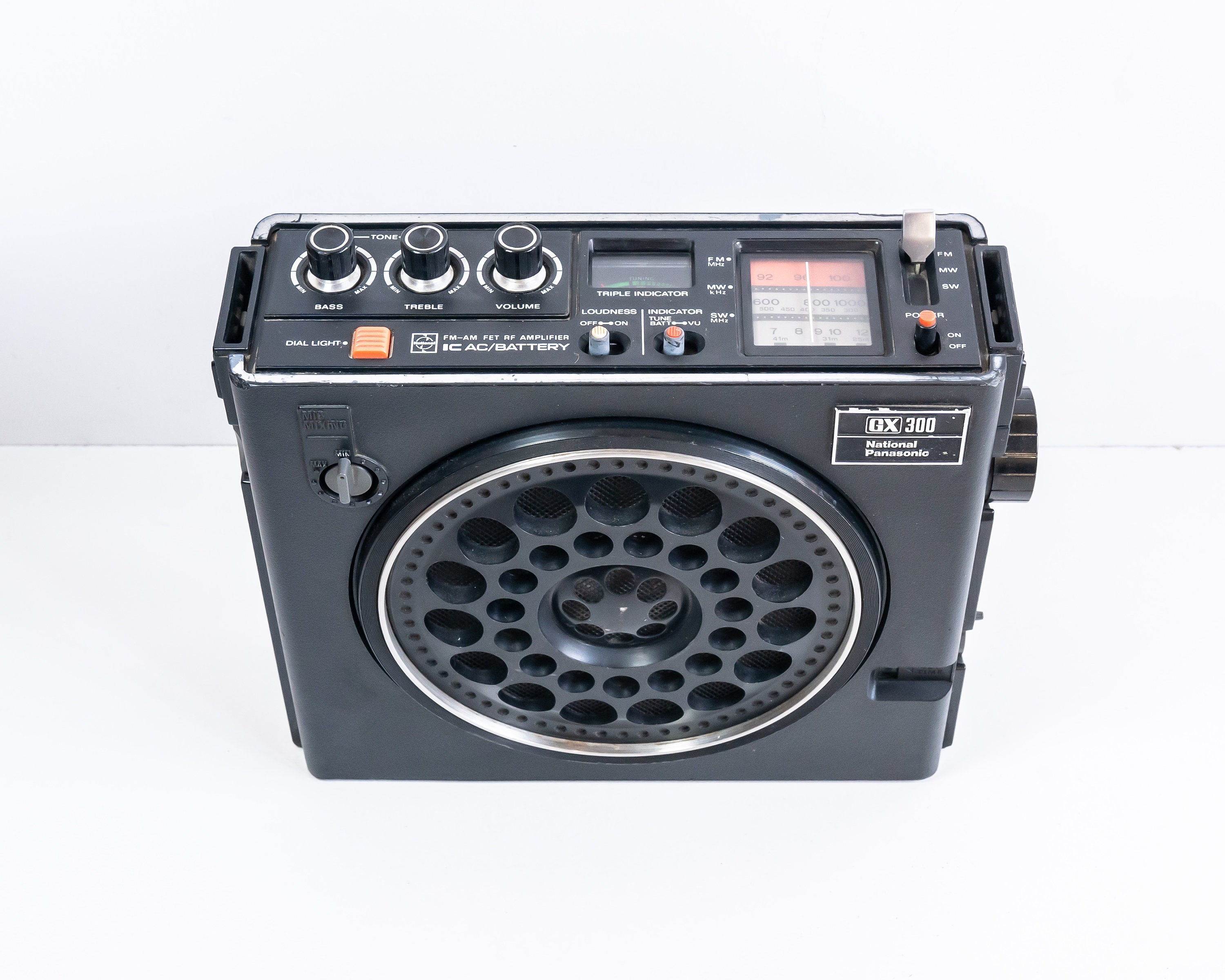 1975 NATIONAL PANASONIC GX 300 Made in Japan Black - Etsy
