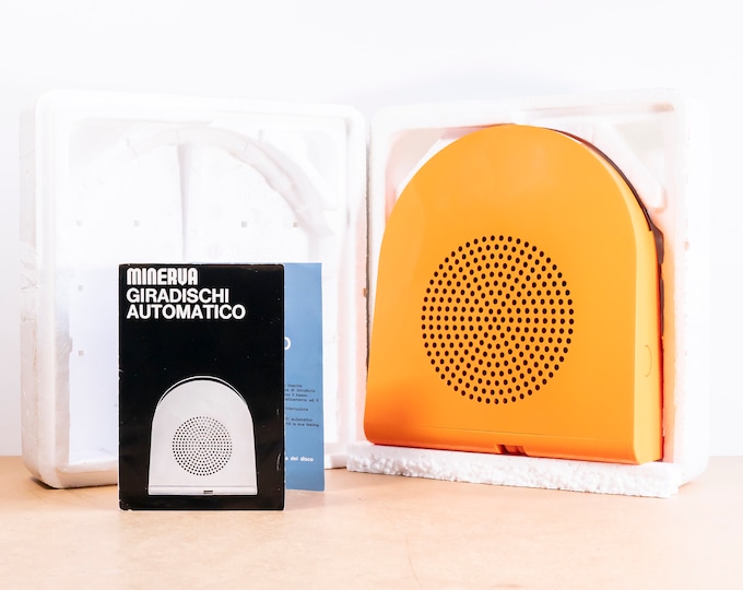 1969! - MINERVA POP GA 45 - Design by Mario Bellini - Orange Fully ...