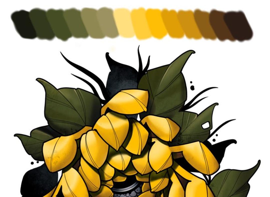 Procreate Palette for Drawing Neotraditional - Etsy