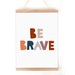 Be Kind Brave Happy Playroom Printable Set 3 Boho Earthy - Etsy