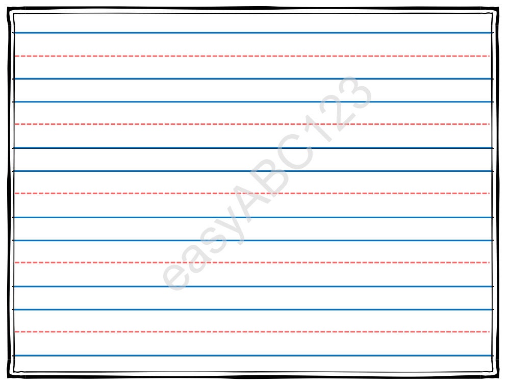 Printable Alphabet Letters Tracing Page | Includes Bonus Practice Page ...