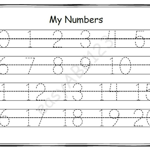 Printable Alphabet Letters Tracing Page Includes Bonus - Etsy