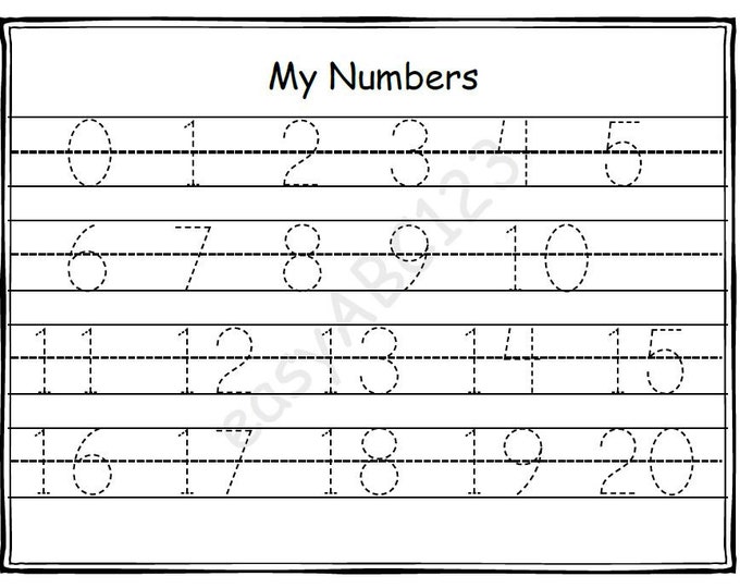 Printable Alphabet Letters Tracing Page | Includes Bonus Practice Page ...