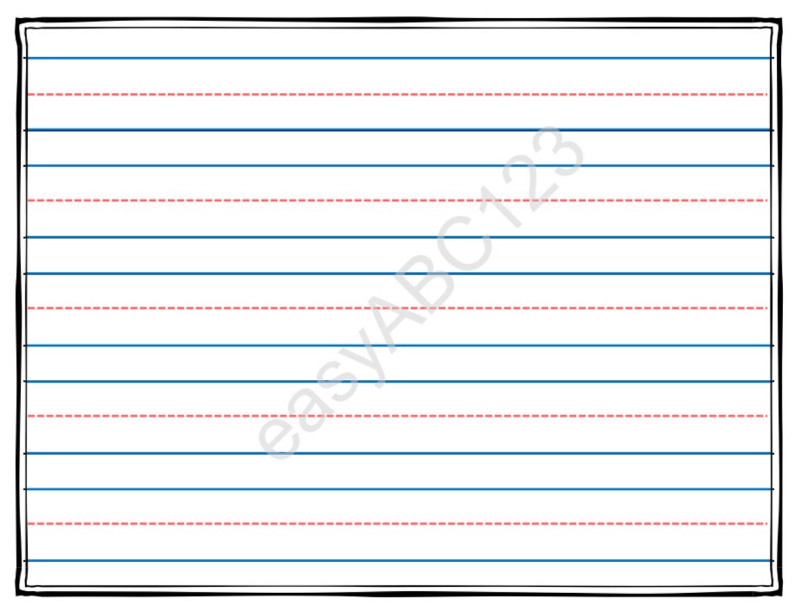 Printable Alphabet Letters Tracing Page | Includes Bonus Practice Page ...