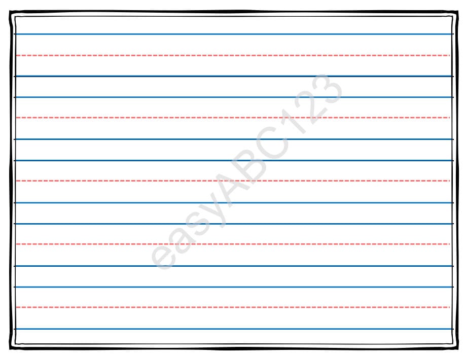 Printable Alphabet Letters Tracing Page | Includes Bonus Practice Page ...