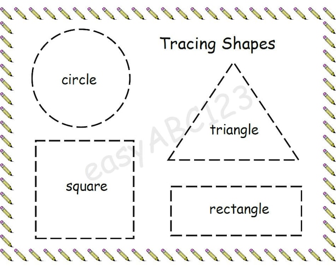 Printable Alphabet Letters Tracing Page | Includes Bonus Practice Page ...