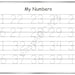 Printable 0-100 My Numbers Tracing Page | Includes Bonus Practice Page ...