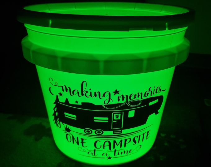 Camping LED Light Bucket Kit With Remote - Check Out All Decal Options ...