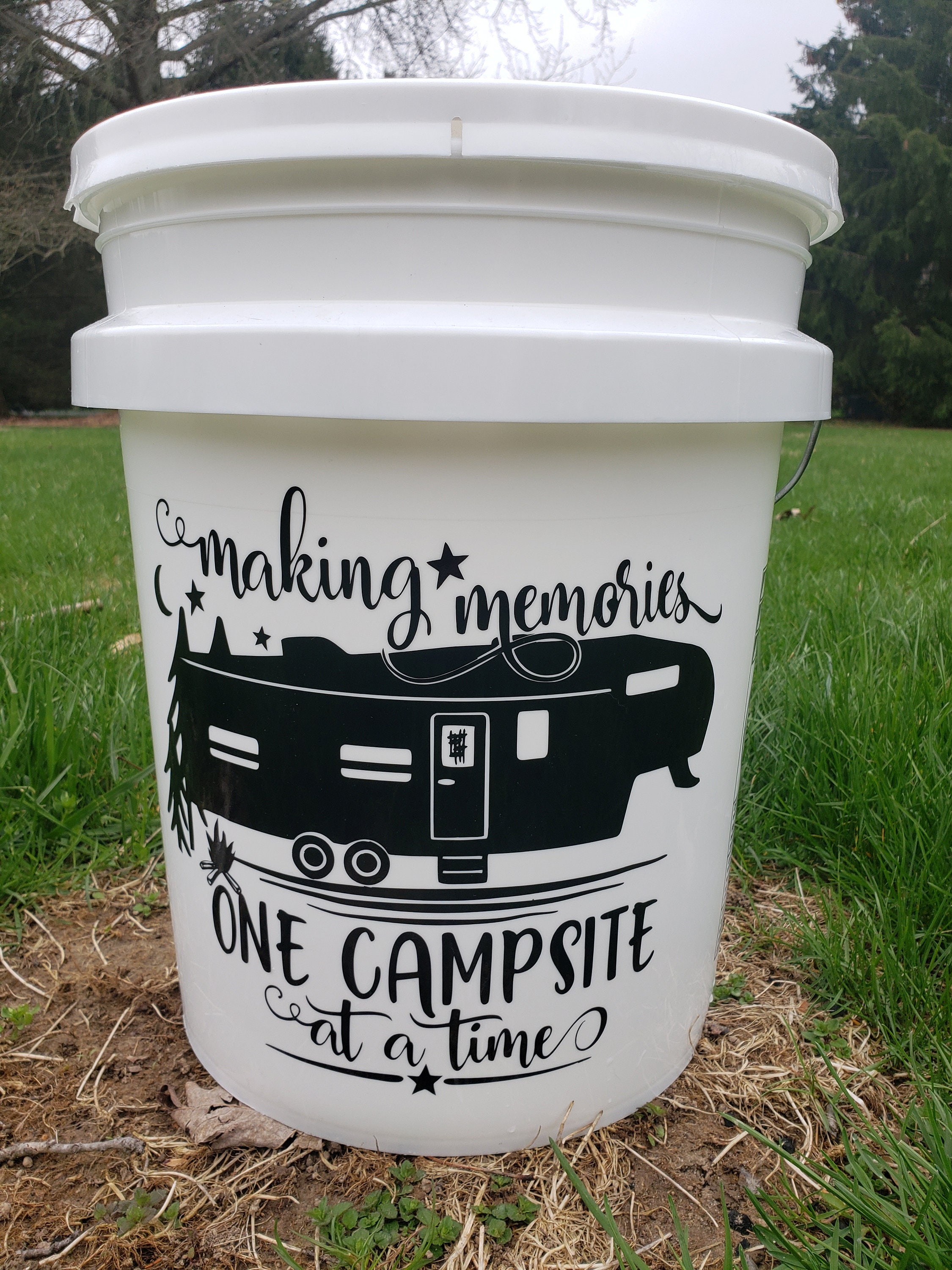 Camping LED Light Bucket Kit with Remote Check out all decal | Etsy