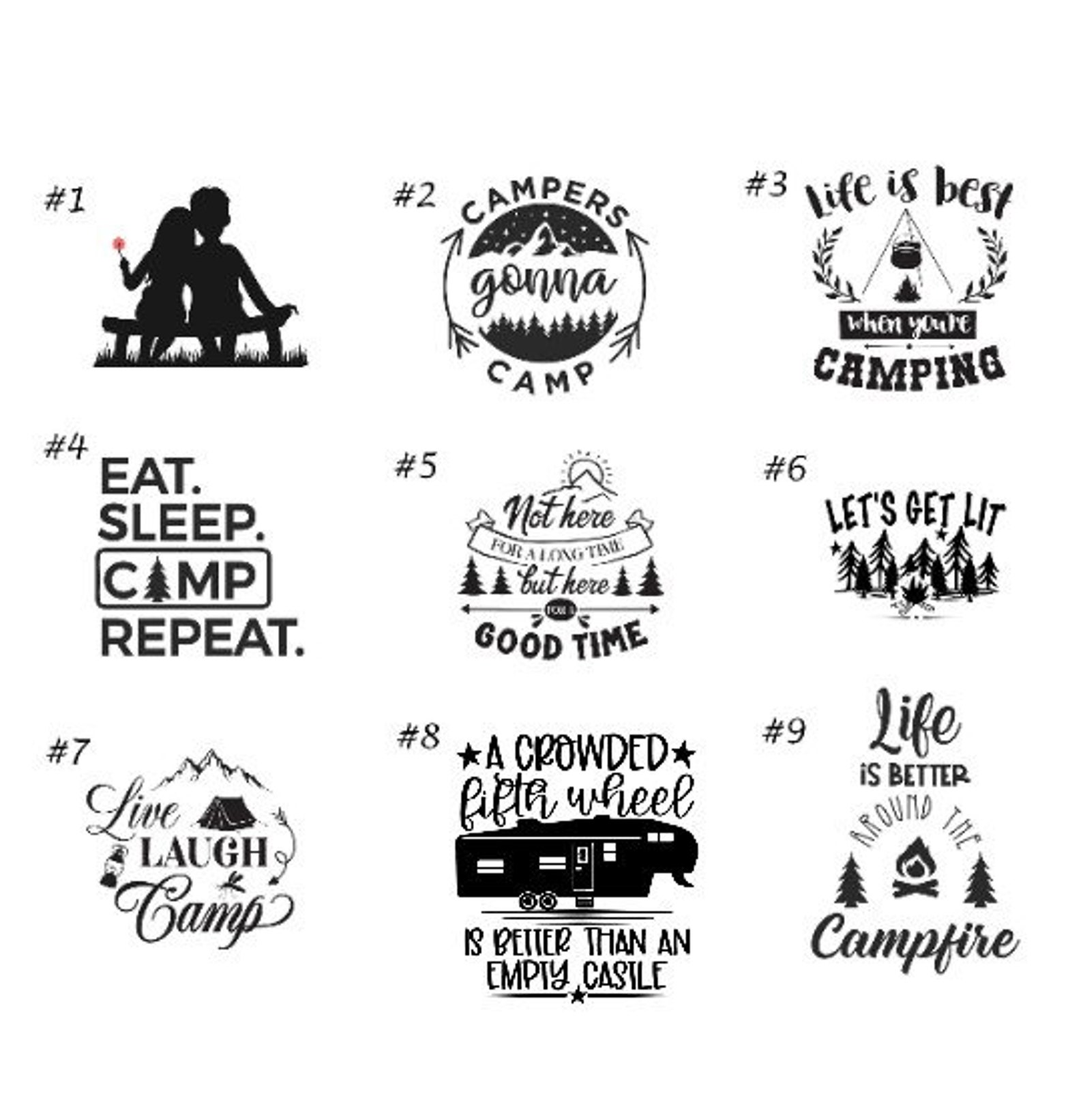 Custom Camper Decal | Etsy