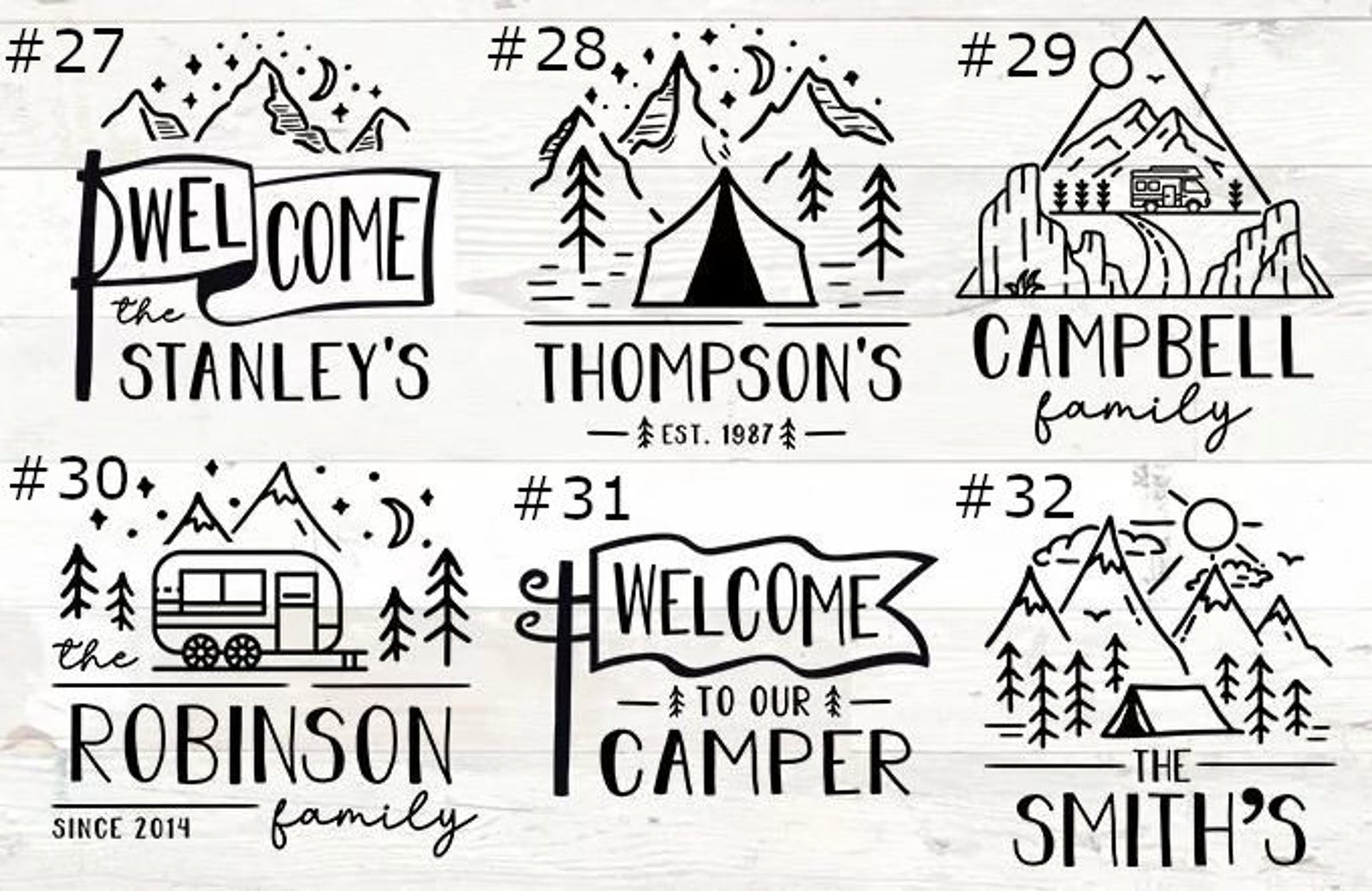 Custom Camper Decal - Etsy