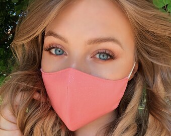 Coral Face Mask | Etsy