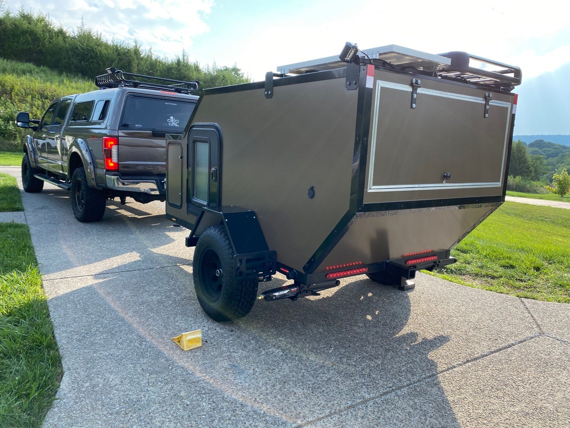 Handmade 2022 Teardrop Camper Overland Trailer - Etsy