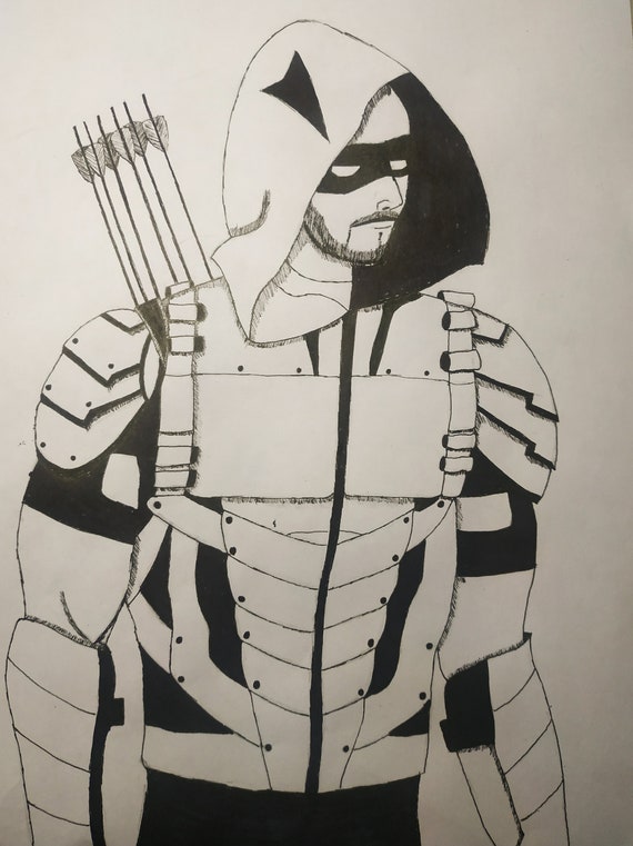 Arrow Superhero Drawings