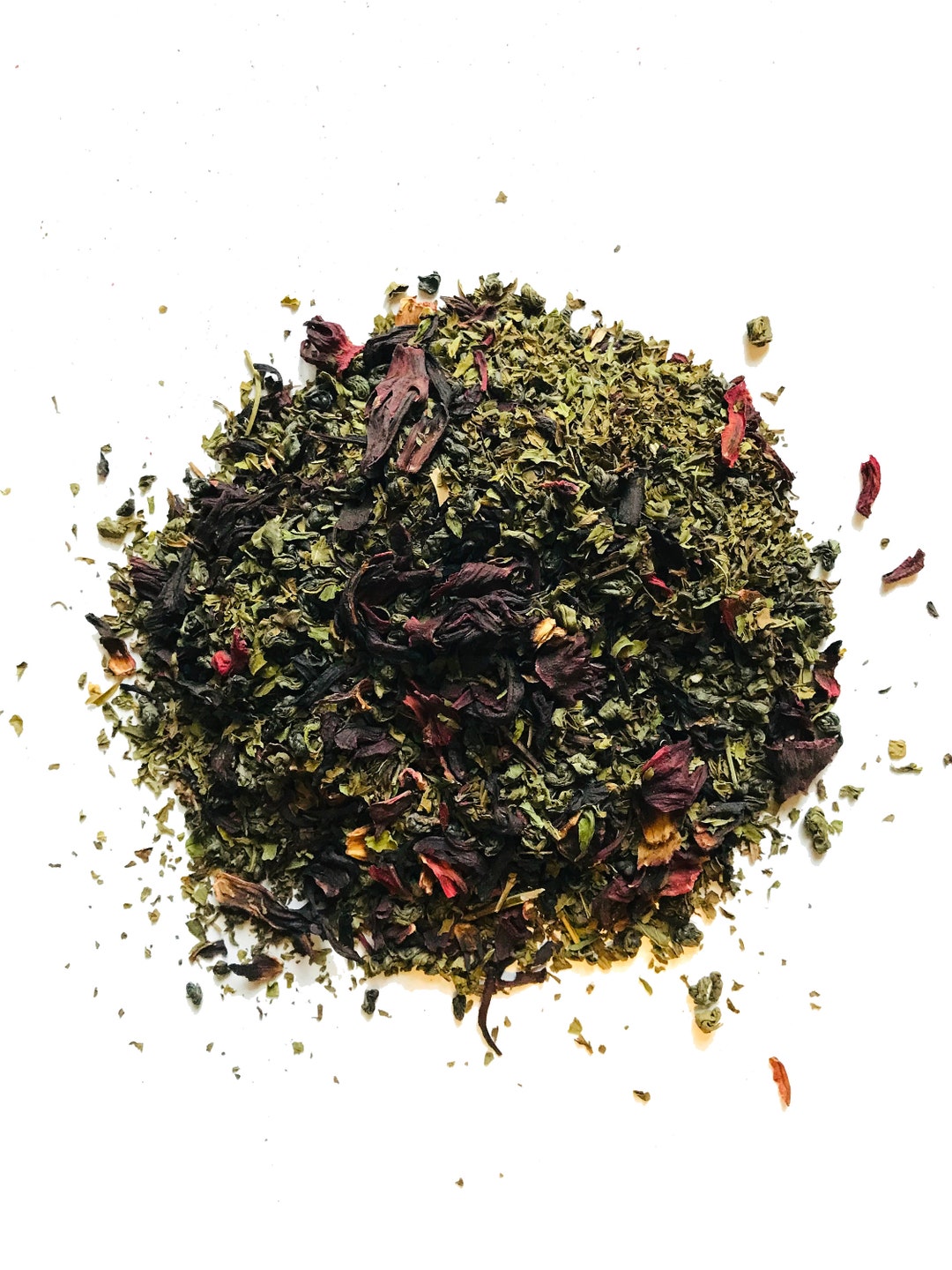 Hibiscus Mint Herbal Tea Blend: Egyptian Pharaohs' Tea - Etsy