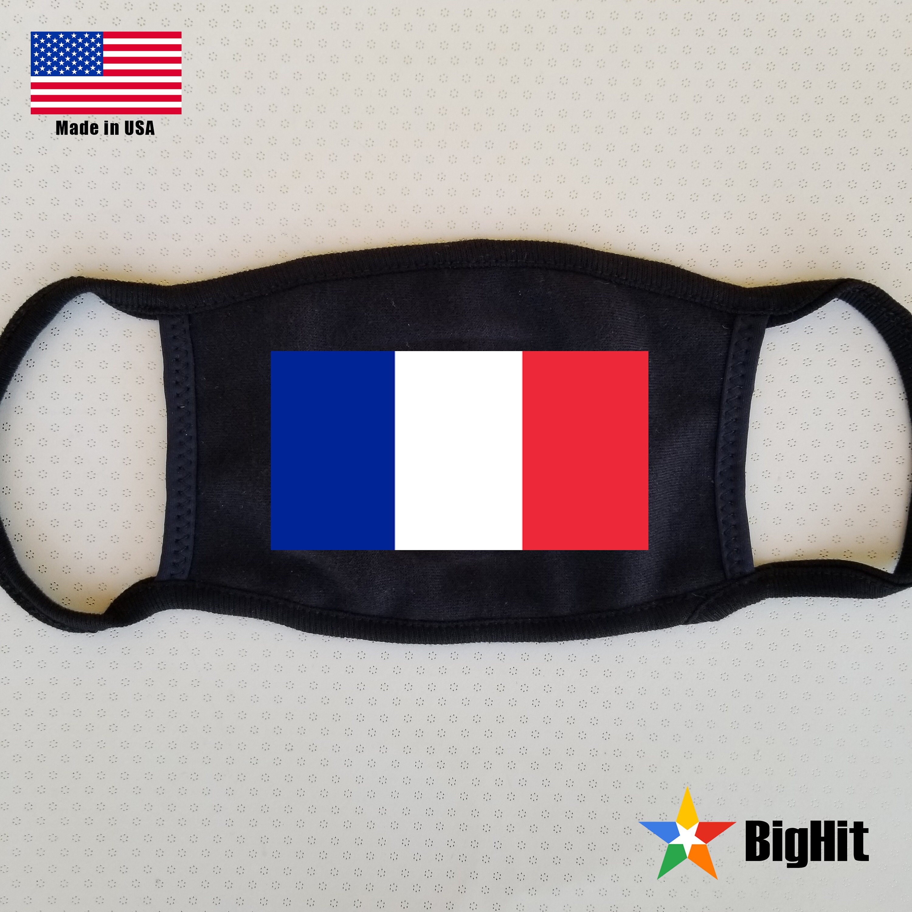 Full Color France Flag Face Mask France Flag Face Mask - Etsy