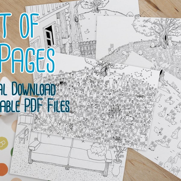 Printable Adult Hidden Pictures - Etsy