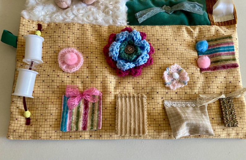 Fidget Quilt: Sensory Activity Blanket for Dementia Care - Etsy