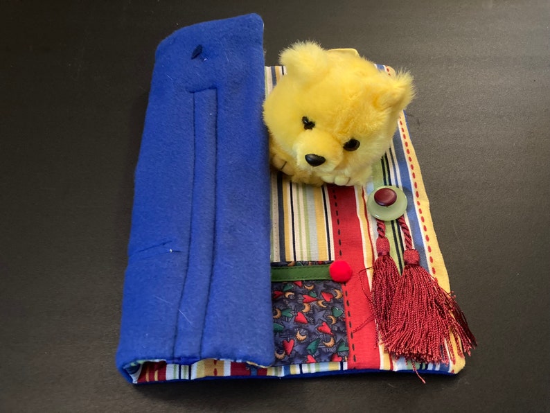 Fidget Quilt, Busy Blanket, Sensory Mat for Memory Care, Dementia ...